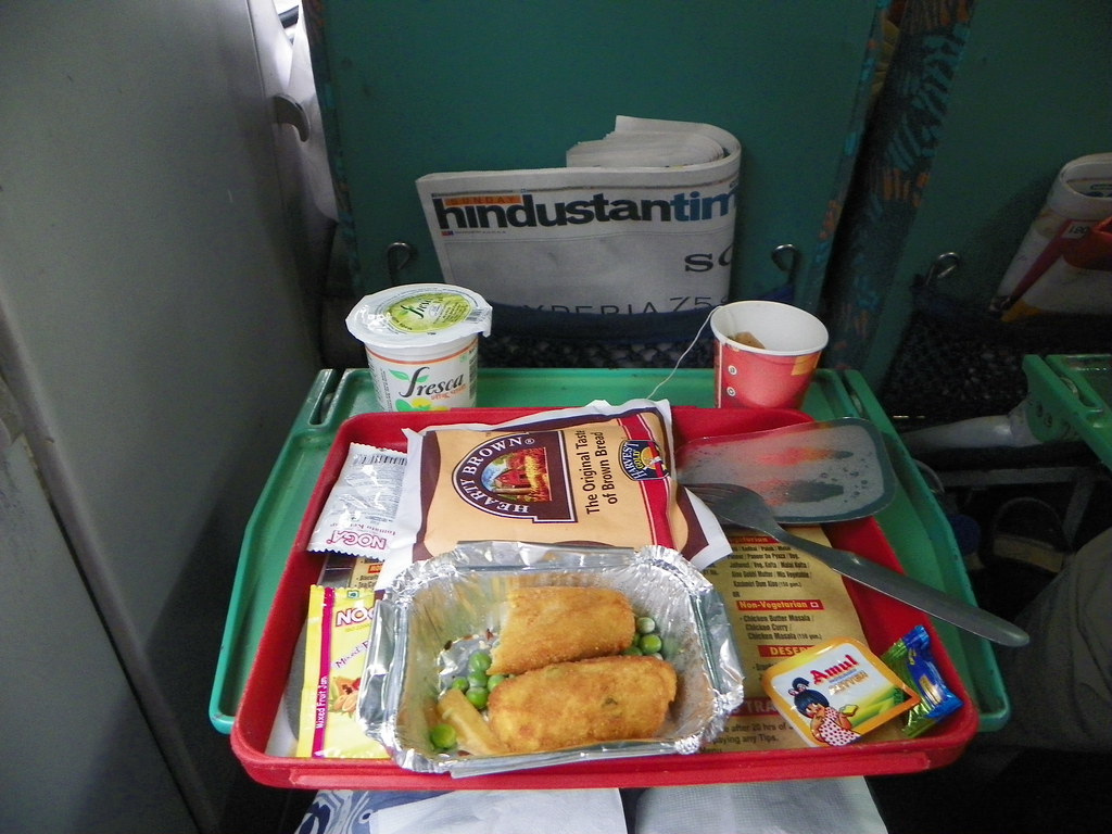 Online food delivery from IRCTC eCatering