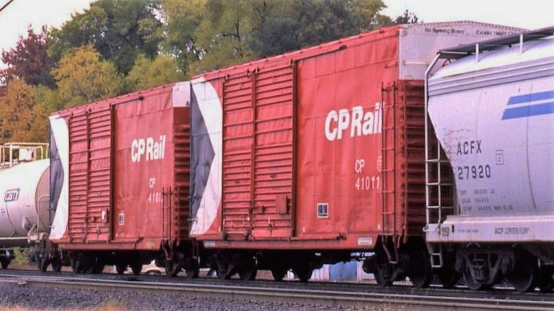 Trackside Treasure: CP 40-foot Appliance Boxcars