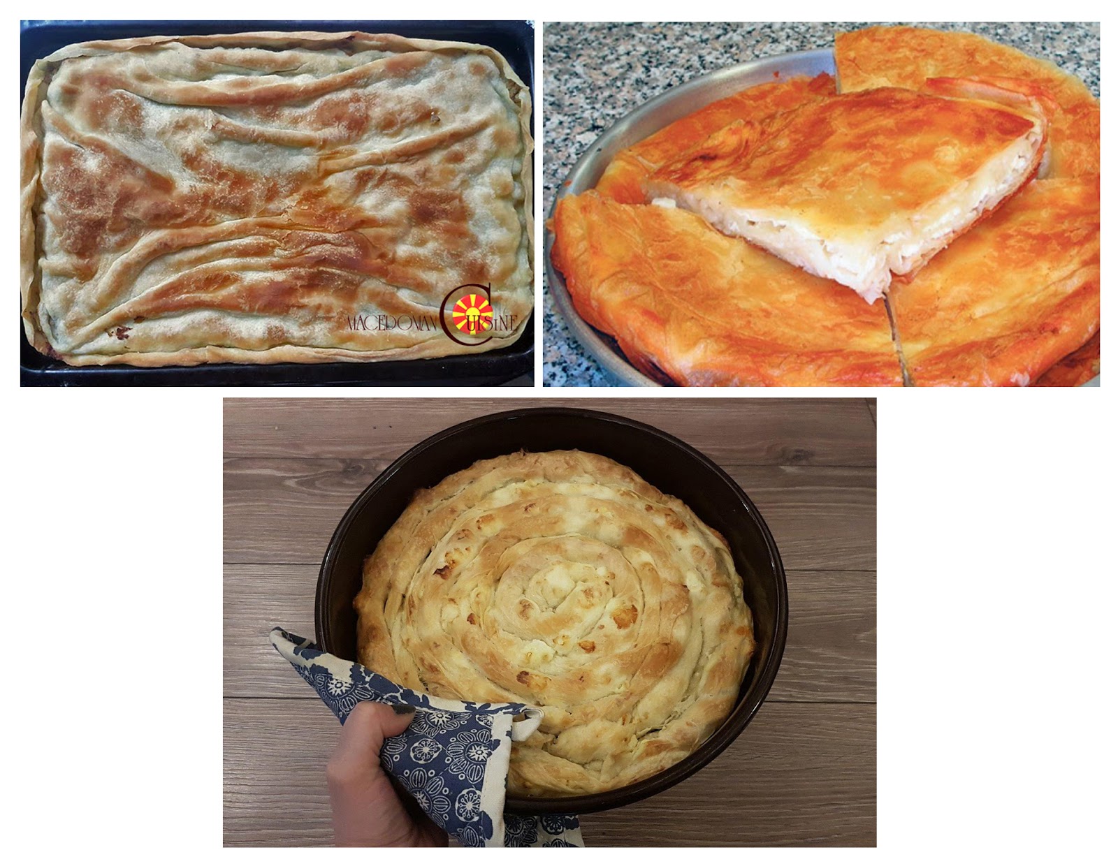 TOP 3 SAVORY PASTRY PIES IN MACEDONIA ~ Macedonian Cuisine