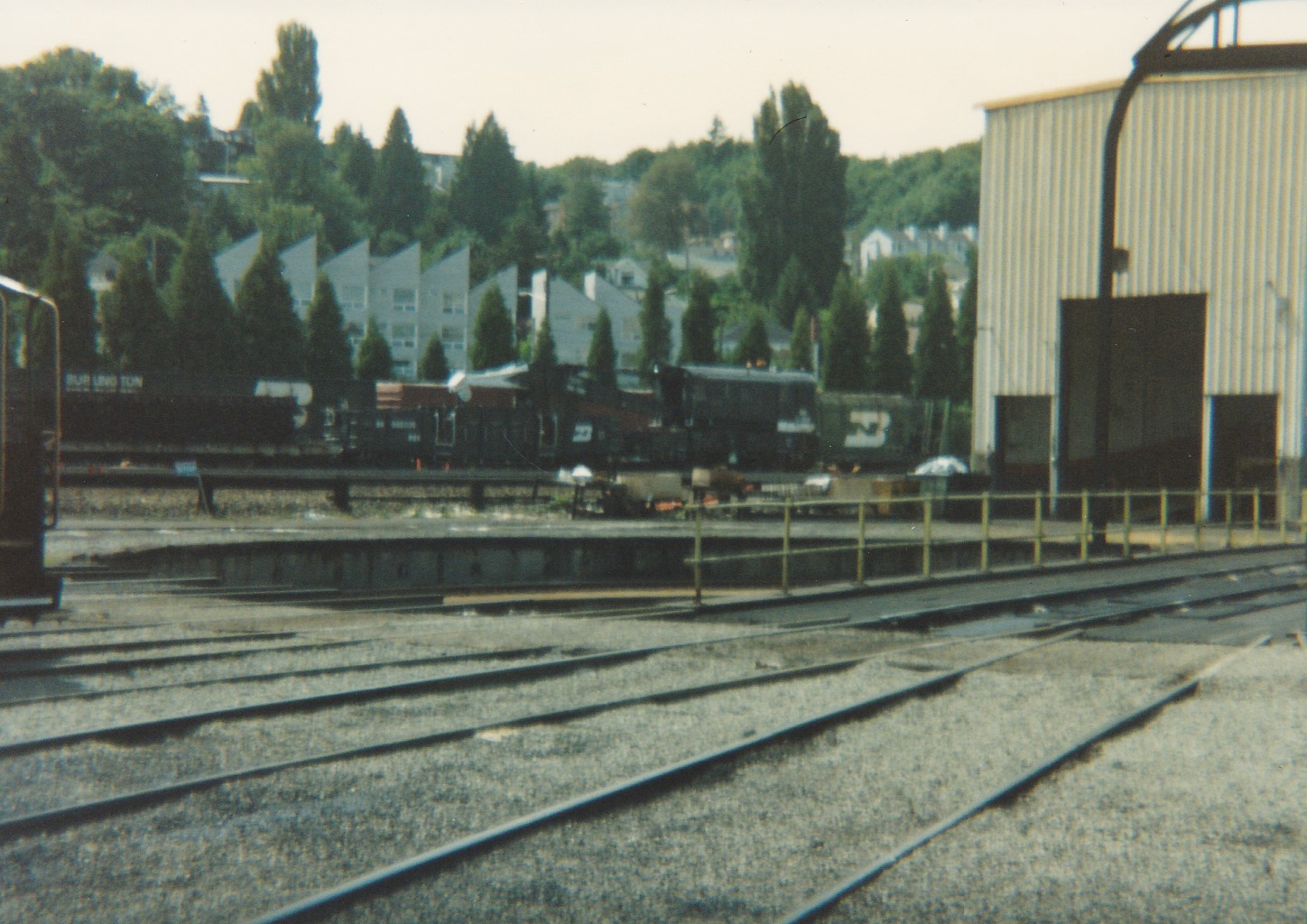 TrainPages: Railfanning at Interbay Yard in Seattle in 1994