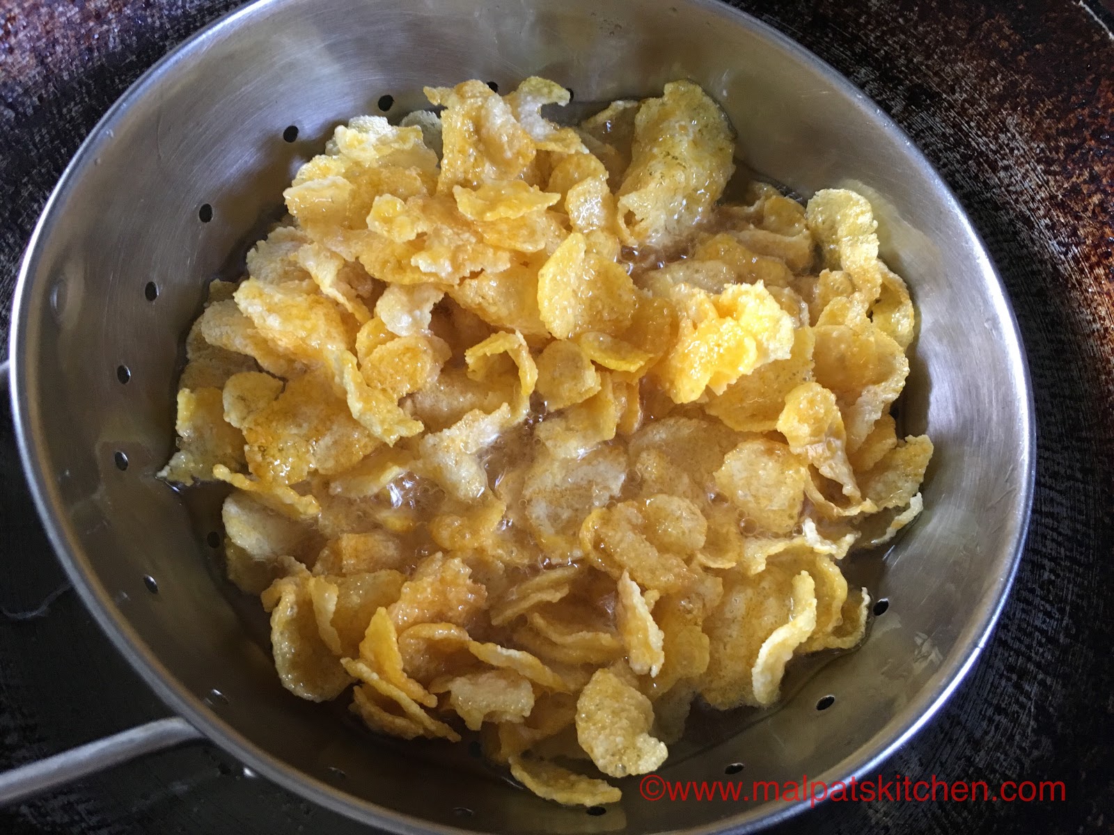 CORNFLAKES MIXTURE, how to make a sweet and spicy mixture out of corn ...