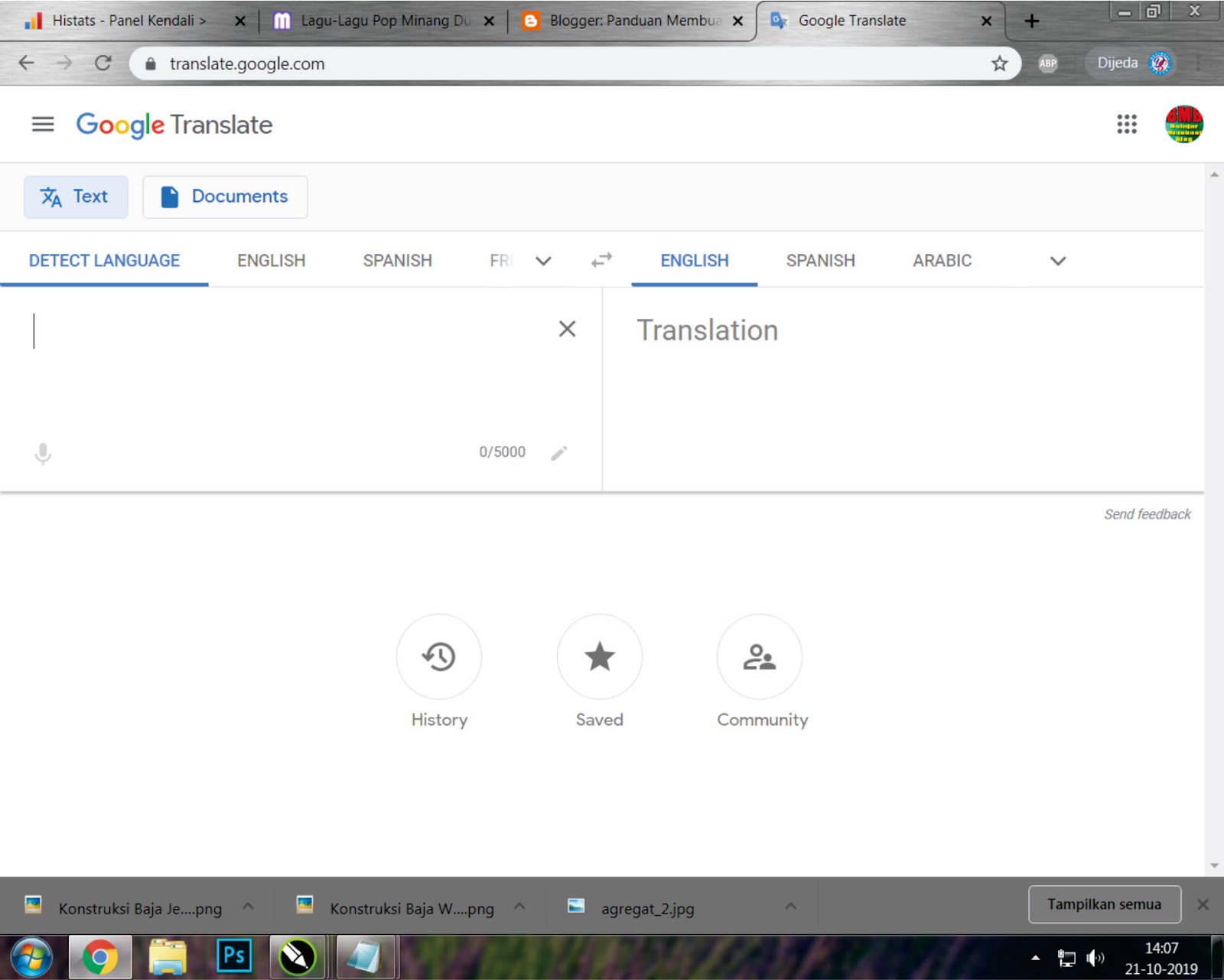 Cara Menambahkan Script Google Translate widget di Website