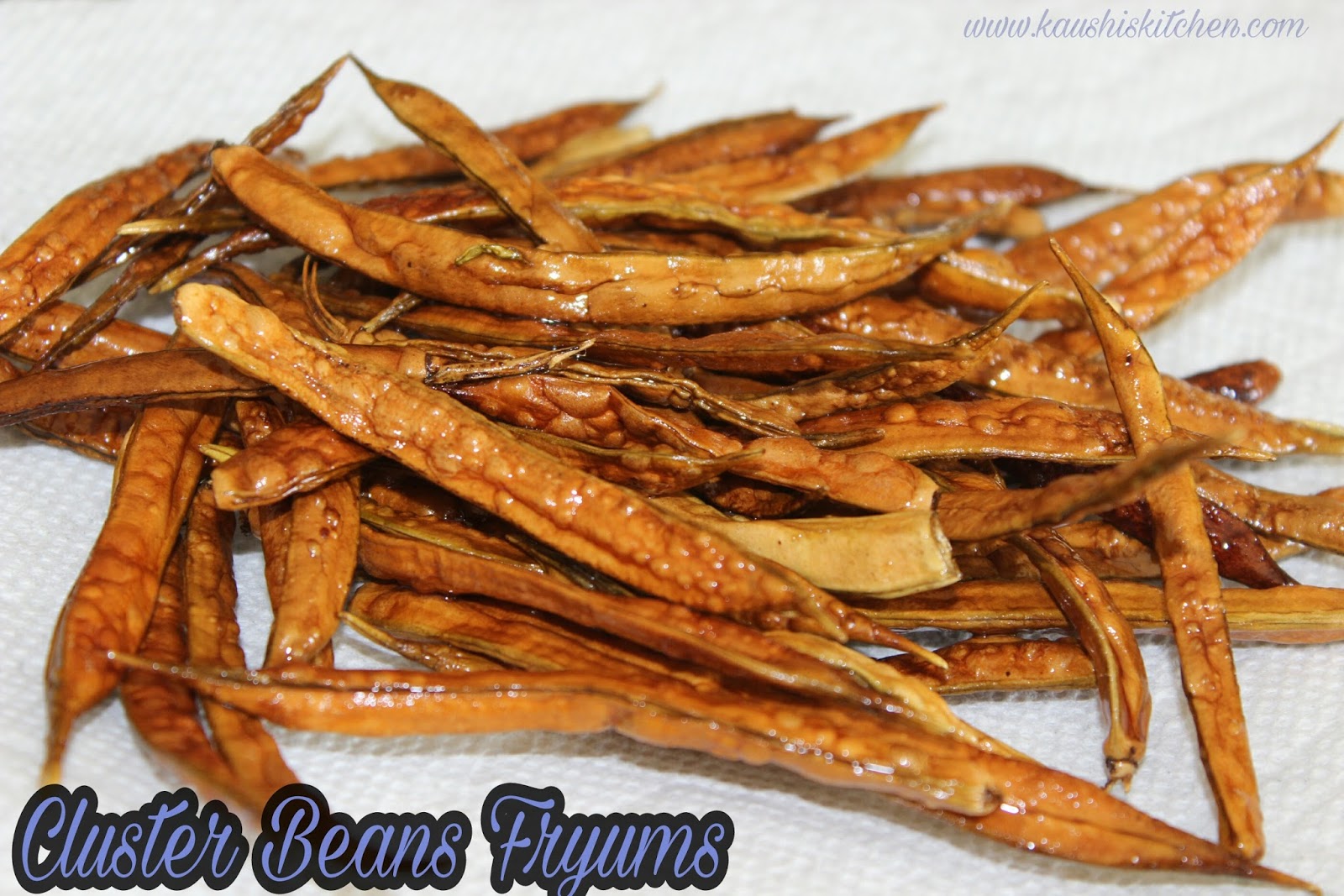 KOTHAVARANGAI VATHAL / SUN DRIED CLUSTER BEANS / CLUSTER BEANS FRYUMS