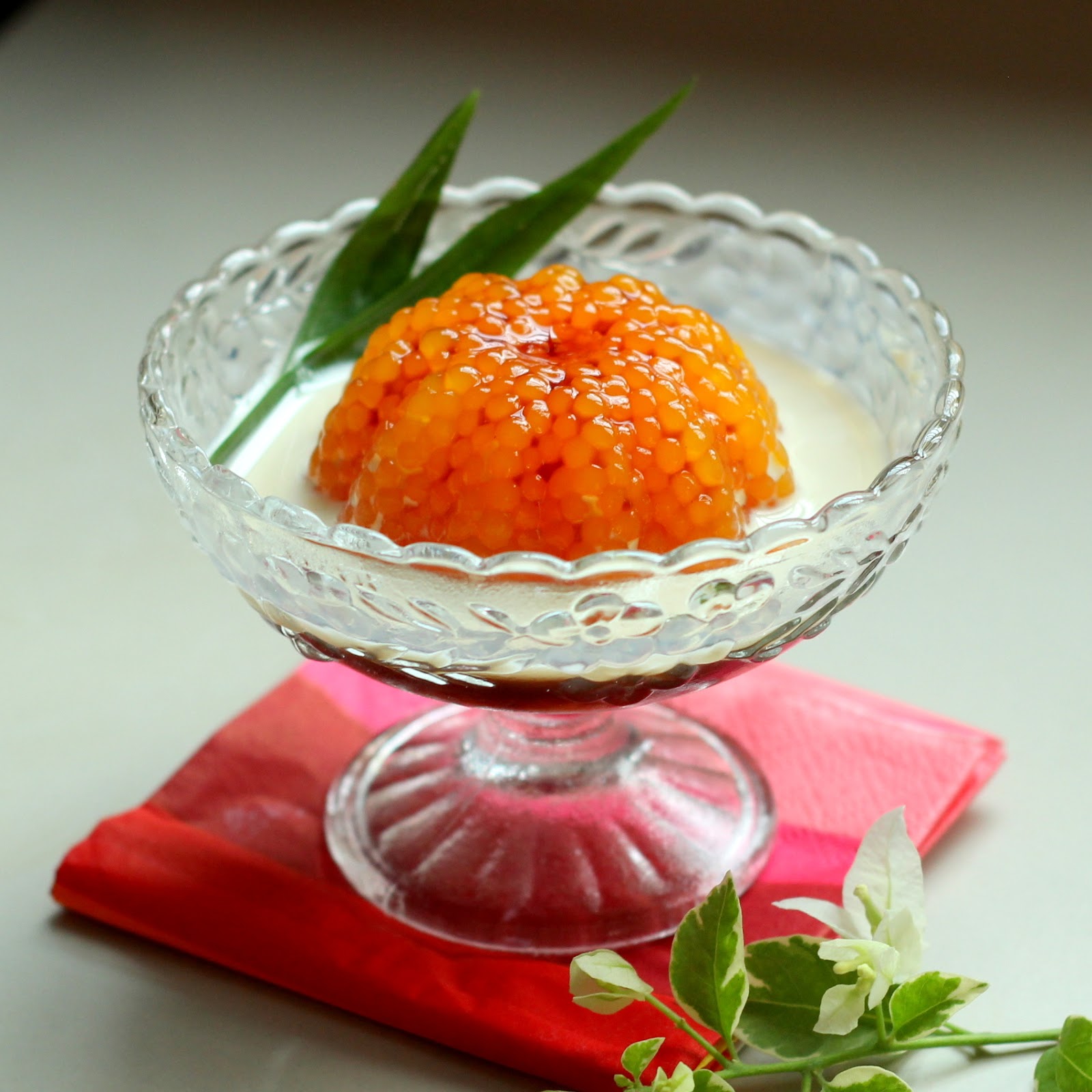The Informal Chef: Palm Sugar Sago Pudding/Puding Sagu Gula Melaka 沙谷米椰糖布丁