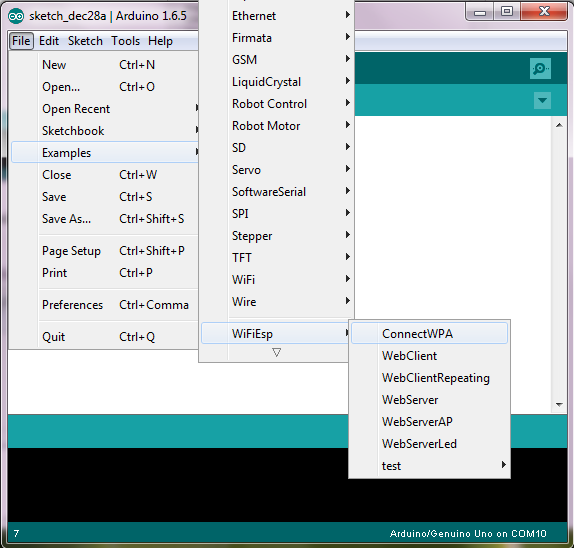 Installing WiFiEsp library - Yet Another Arduino Blog
