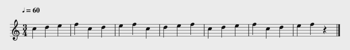 Tanda Sukat 3/4 ( Ketukan 3/4 ) - SEPUTAR MUSIK