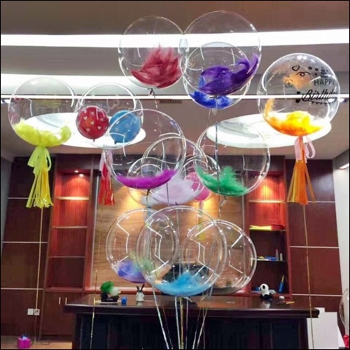 Balon PVC Transparan (Kualtas Terbaik) - Balloon Corner