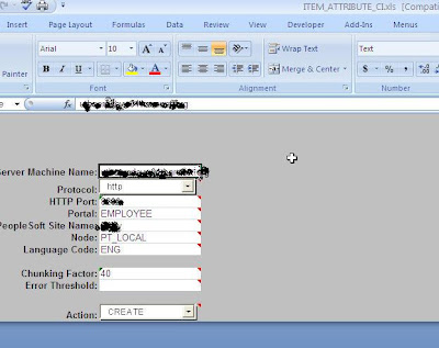 With PeopleSoft: Excel to CI - Can't find Project or Library