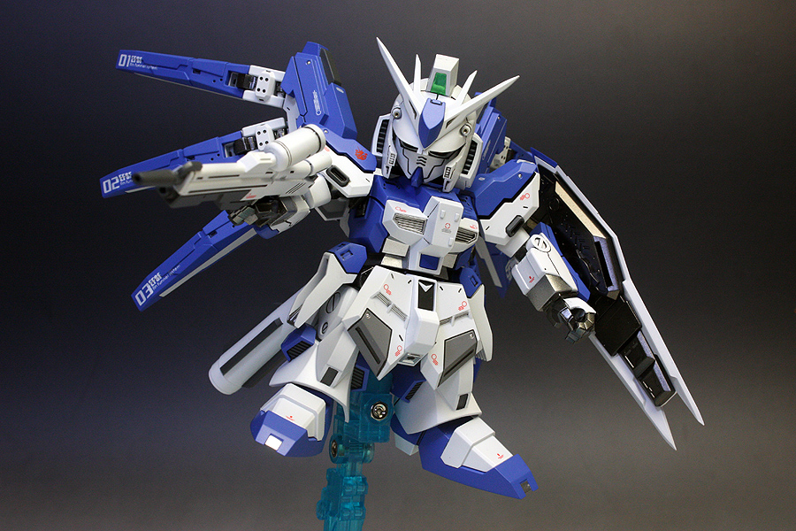 GUNDAM GUY: SD RX-93-2 Hi-v Gundam - Customized Build