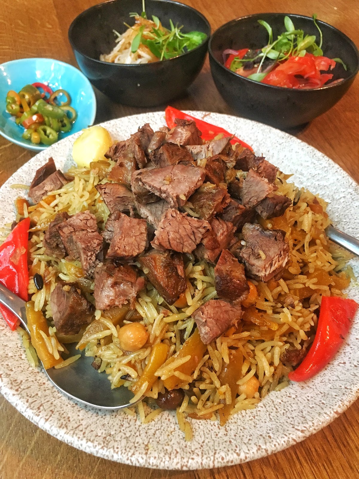 The London Foodie: Osh Restaurant – Outstanding Uzbekistani Cooking ...