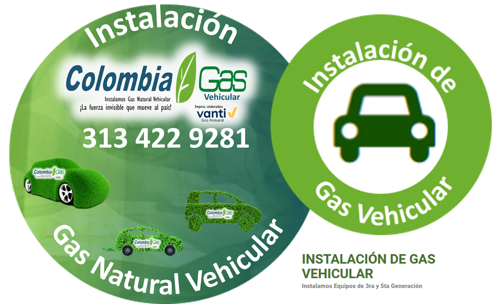 Colombia Gas Vehicular - Conversion a Gas Natural Vehicular