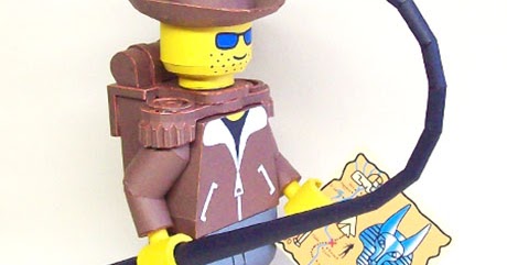 Lego Indiana Jones Papercraft | Paperized Crafts