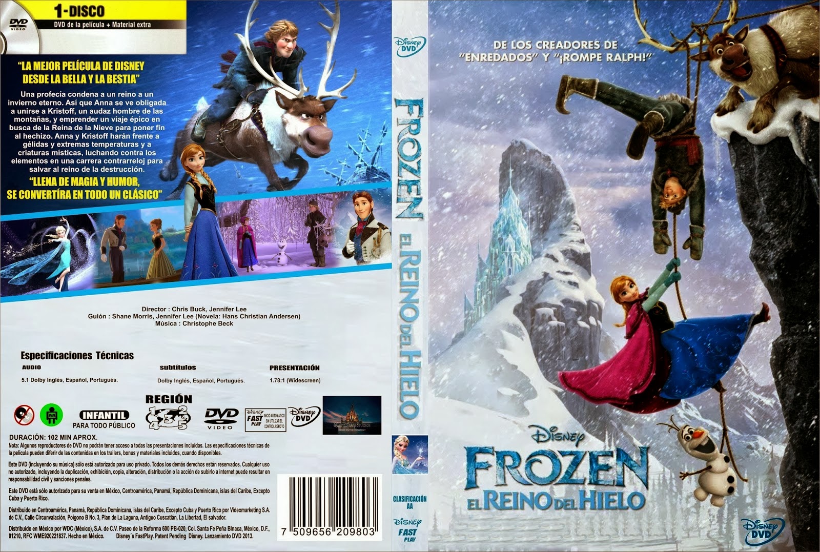 FROZEN - DVDFULL LATINO infantil - solodvdfulllatino.cl