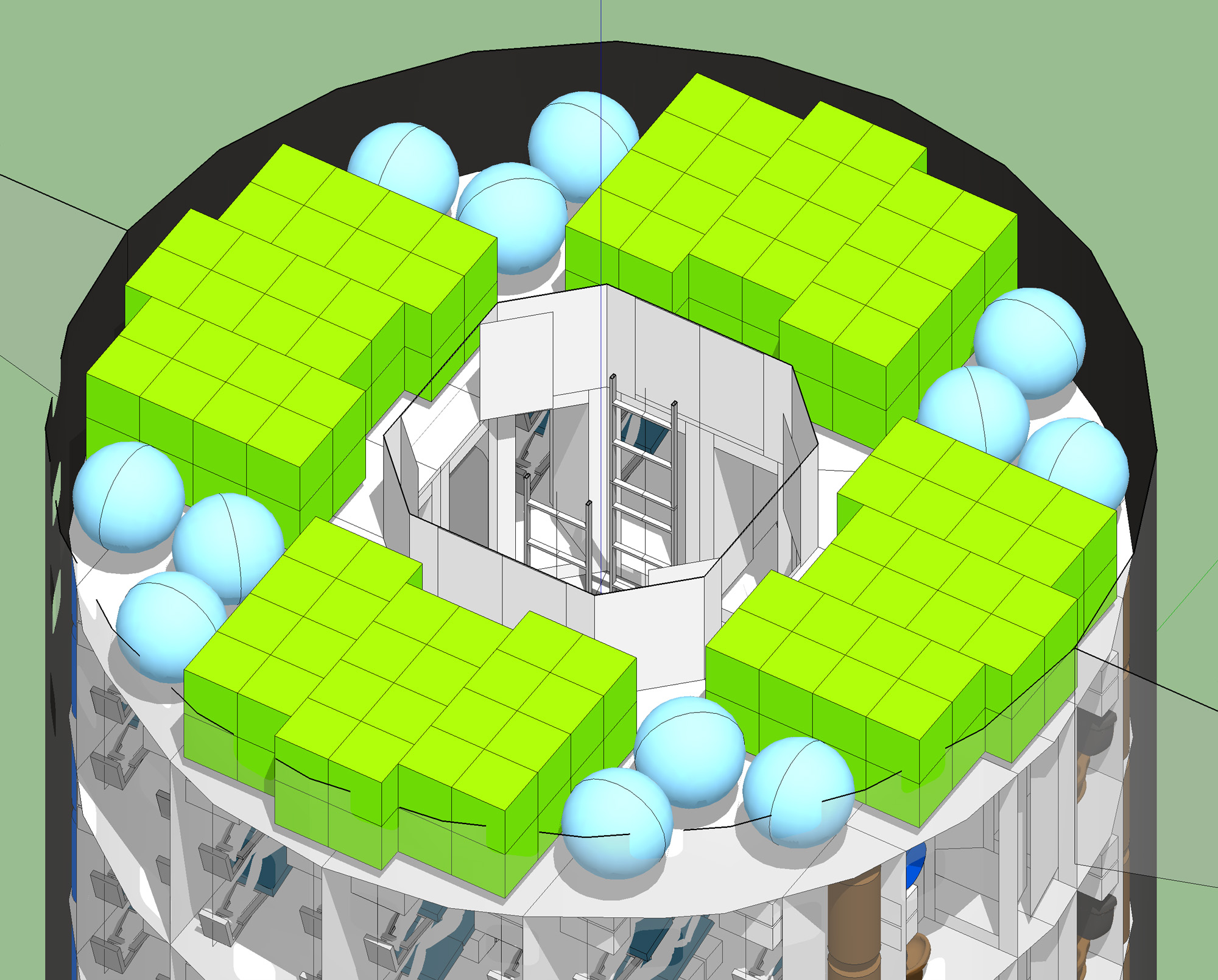 SpaceX Starship interior concept for 100 passengers by Joseph Lantz ...