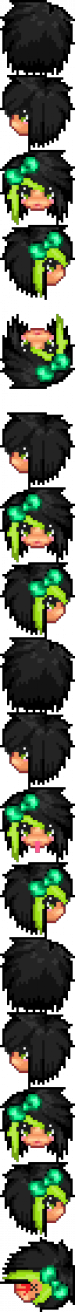 Graal head and templates: Girl heads