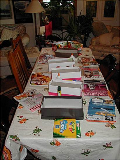 Art Therapy: Sharing Directives: Inside/Outside Boxes