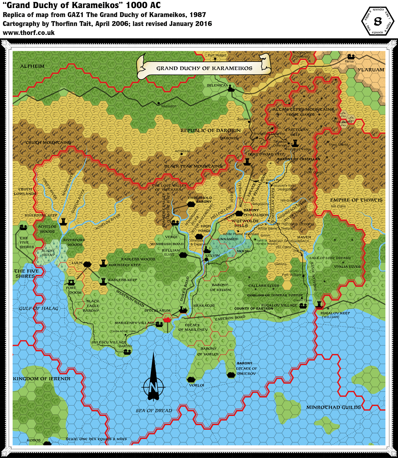 Karameikos Campaign: Dominions & Rulers of Karameikos