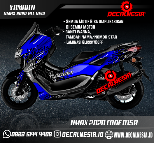 Decal Nmax 2020/Stiker Motor Nmax New/Stiker Nmax 2020/Decal Nmax New ...