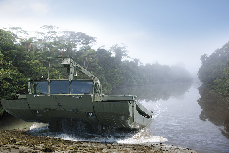 SNAFU!: Boxer armored vehicle unveiled with KMW Leguan bridging system