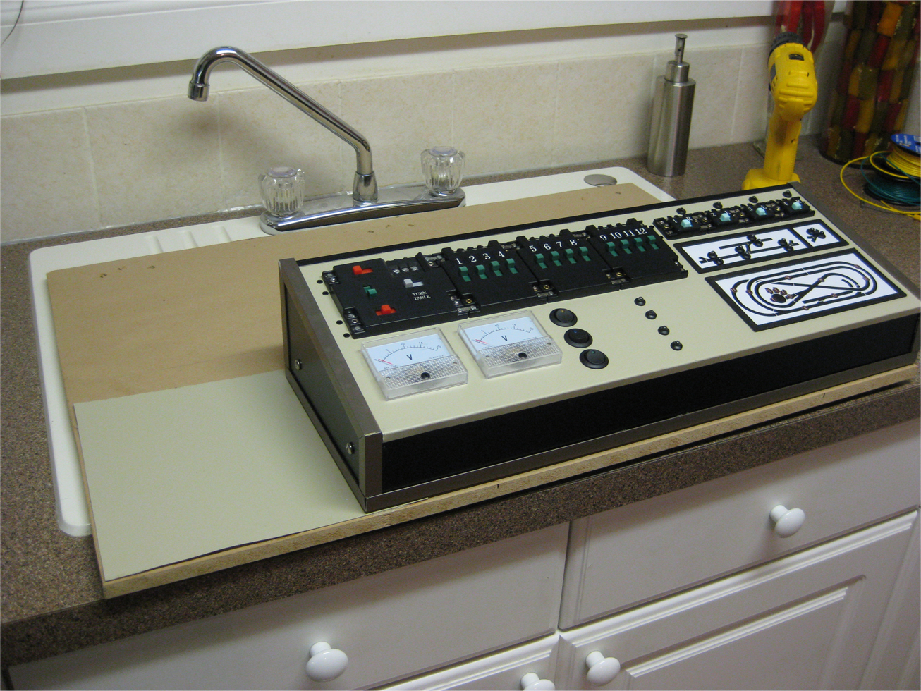 Control Panel Wiring - Part I - TY'S MODEL RAILROAD