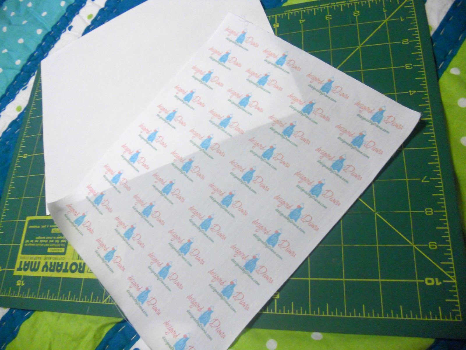 designed by Diana: Making labels