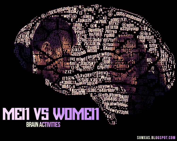 Men vs Women: Brain activities