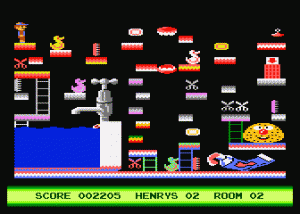 Retro Game Reviews: Henry's House (Atari 8-bit review)