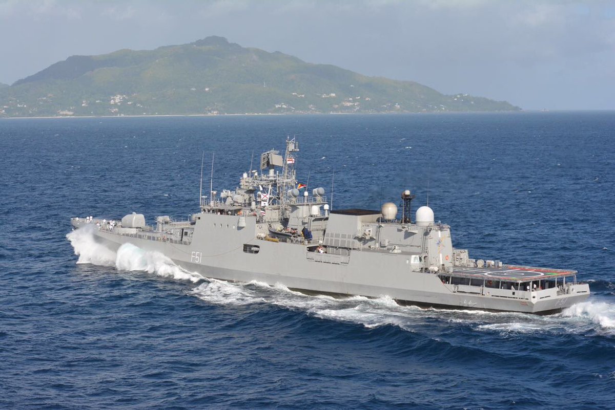 Asian Defence News: Indian Navy frigate INS Trikand enters Seychelles ...