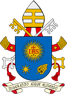 Der Papst Franziskus: Das Papst-Wappen von Franziskus