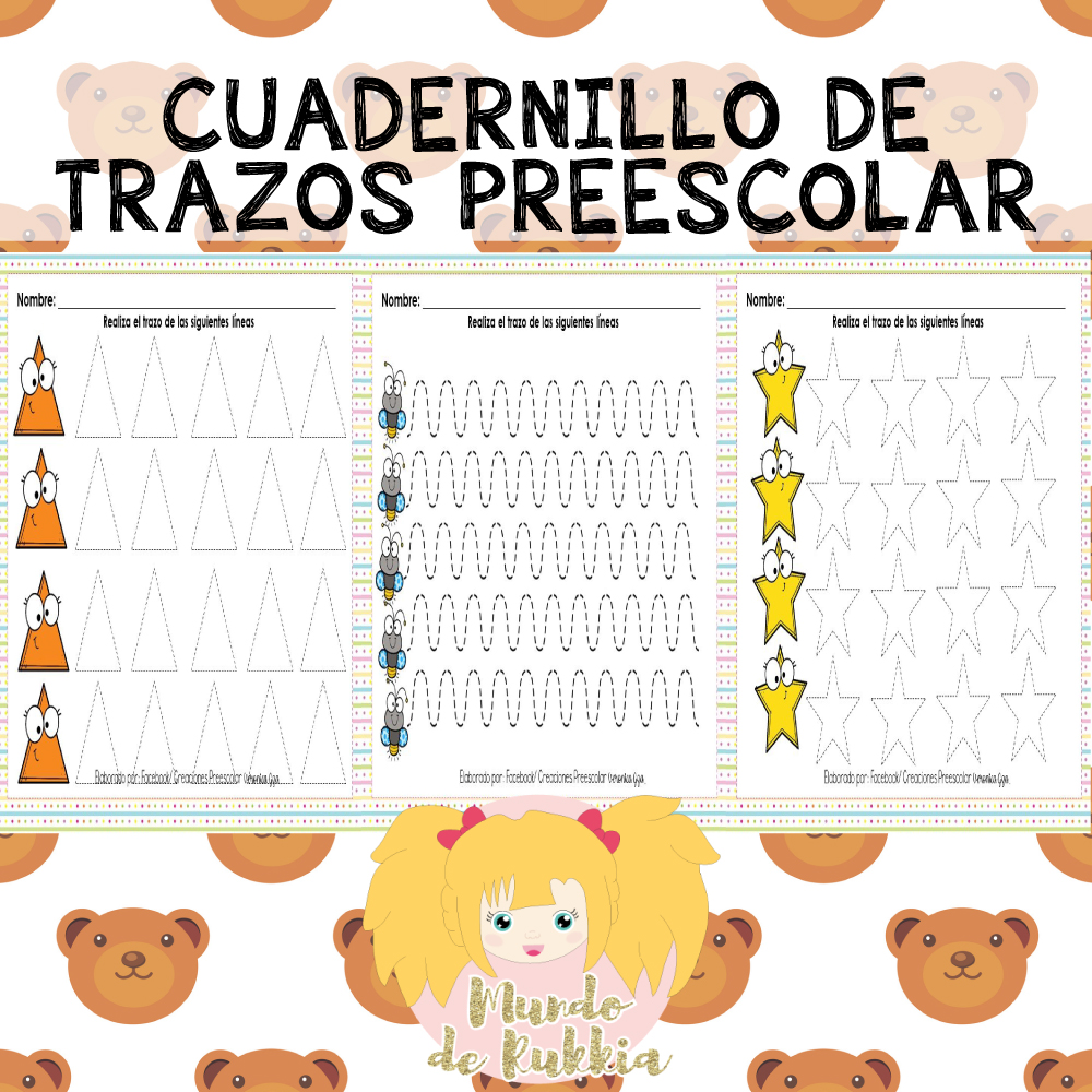 Cuadernillo de Trazos | Mundo de Rukkia