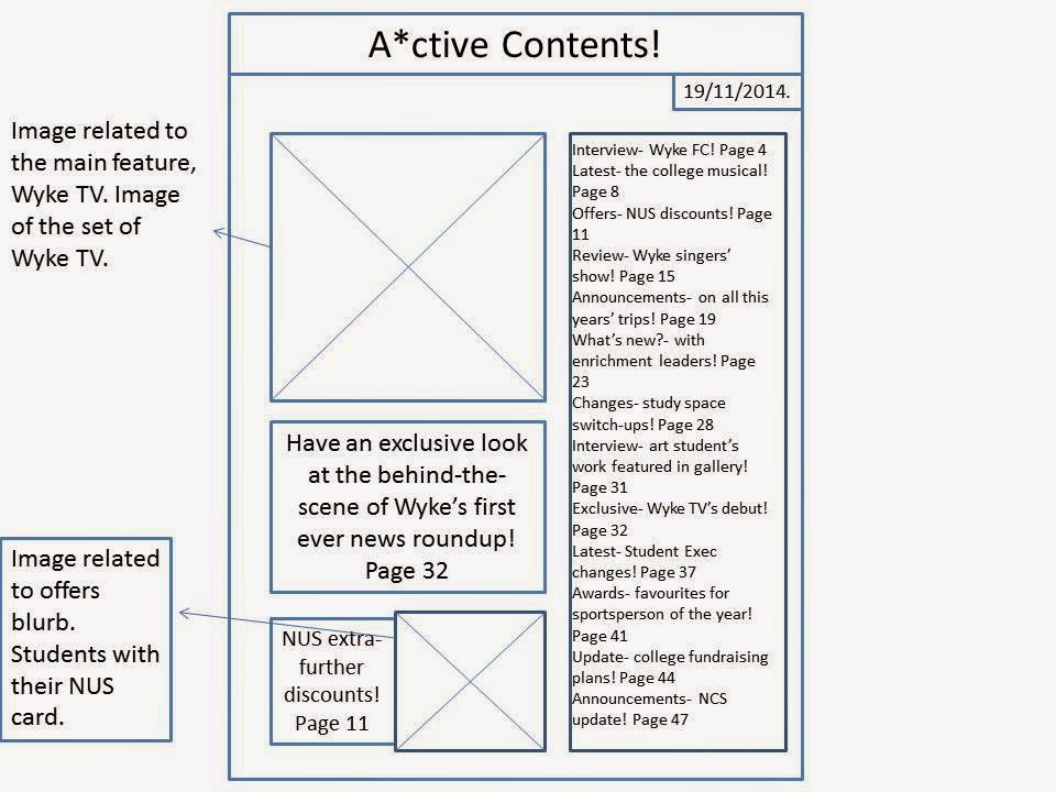 ASMediaScottMoore: Front cover and contents page drafts.