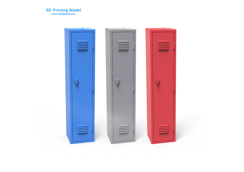 Locker 3D Printing Model | Layth Jawad