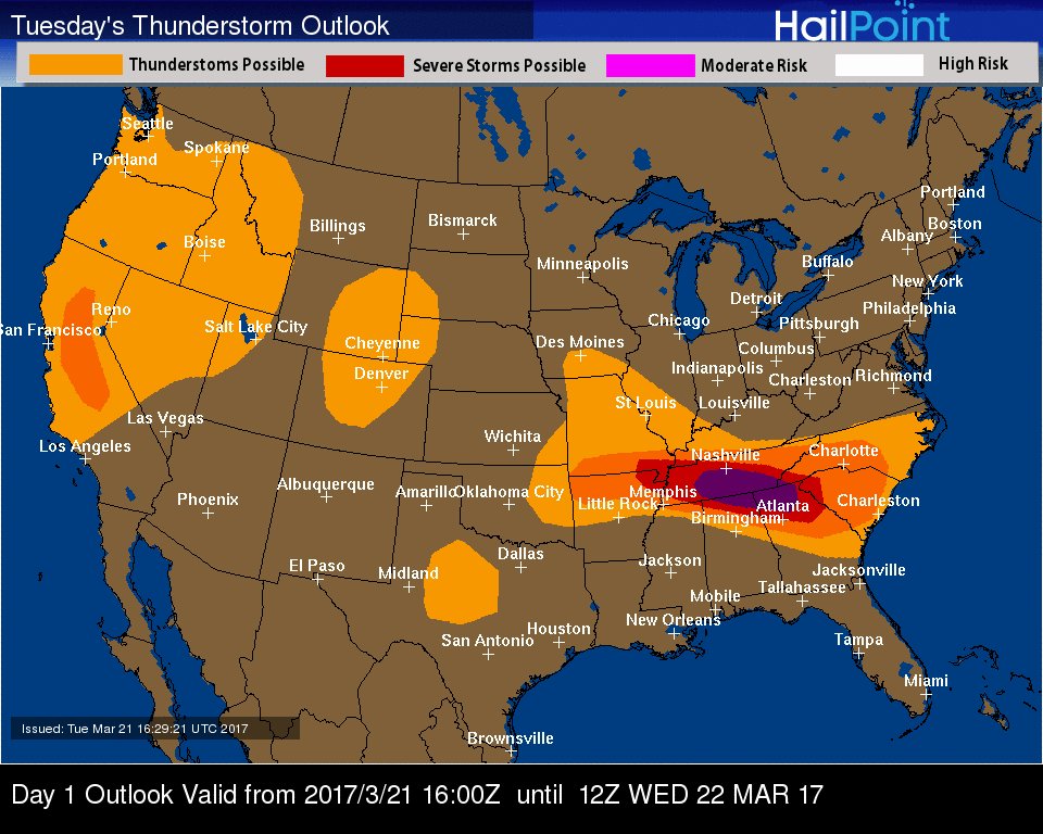 Ralph's Tropical Weather-RTW: UPDATED THUNDERSTORM FORECAST