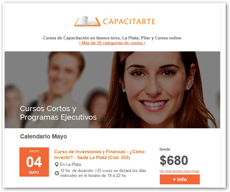 Clases y Cursos en Argentina: Calendario de Cursos y Programas ...