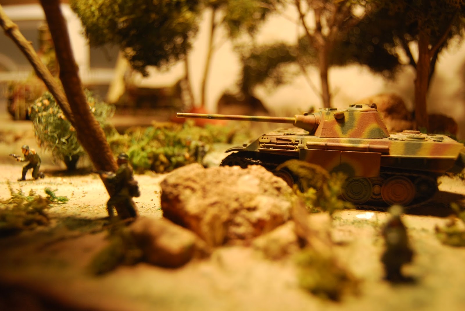 Dioramas y viñetas de Agustin Rivas: DIORAMA CON RIO (En construcción)