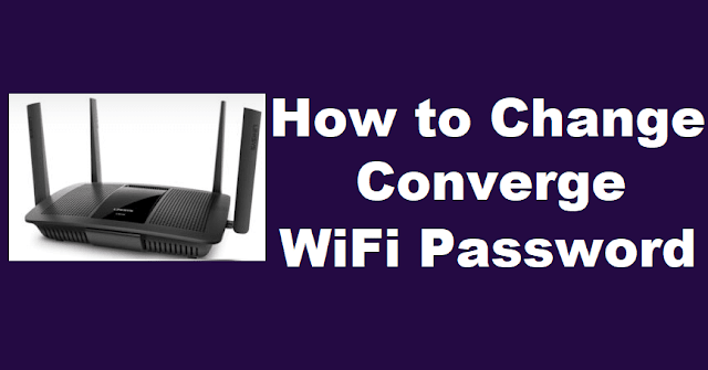 How to Change Converge WiFi Password