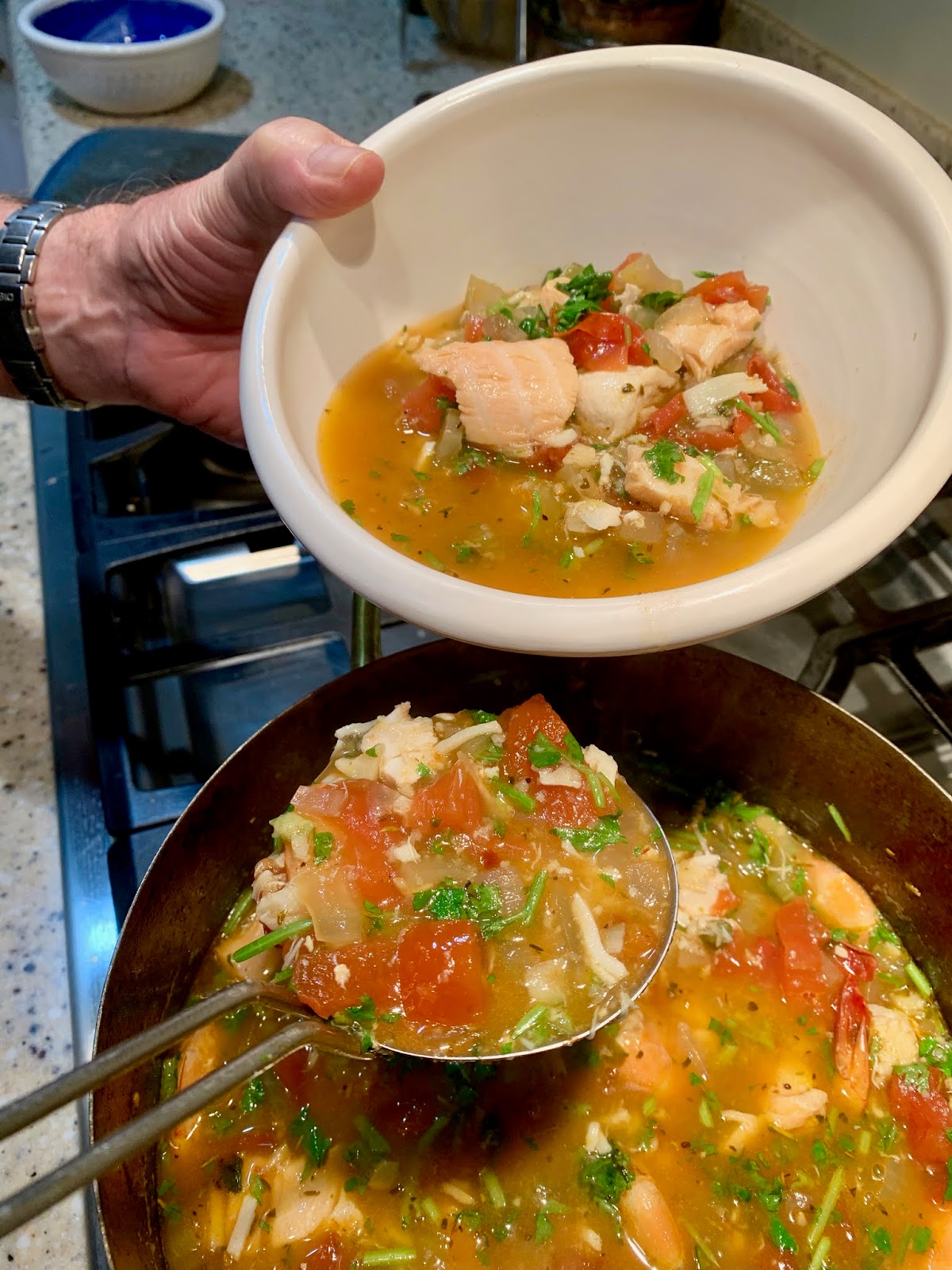 Stroud Is All Over the Place: Fish Stew