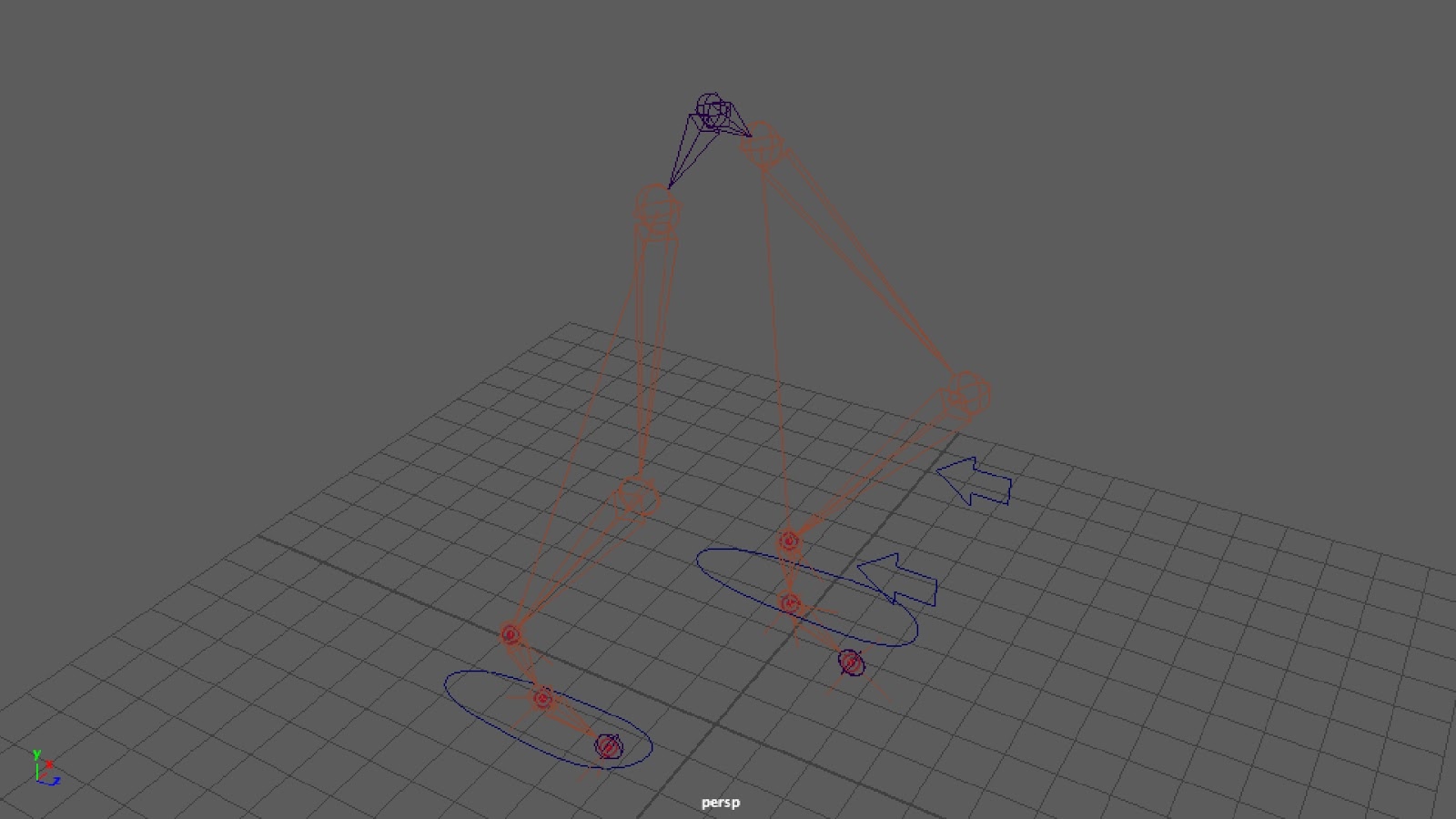 Deanna Crisbacher : Maya Rigging & Skinning: Biped Rigging Part 1 - Legs (Progress)