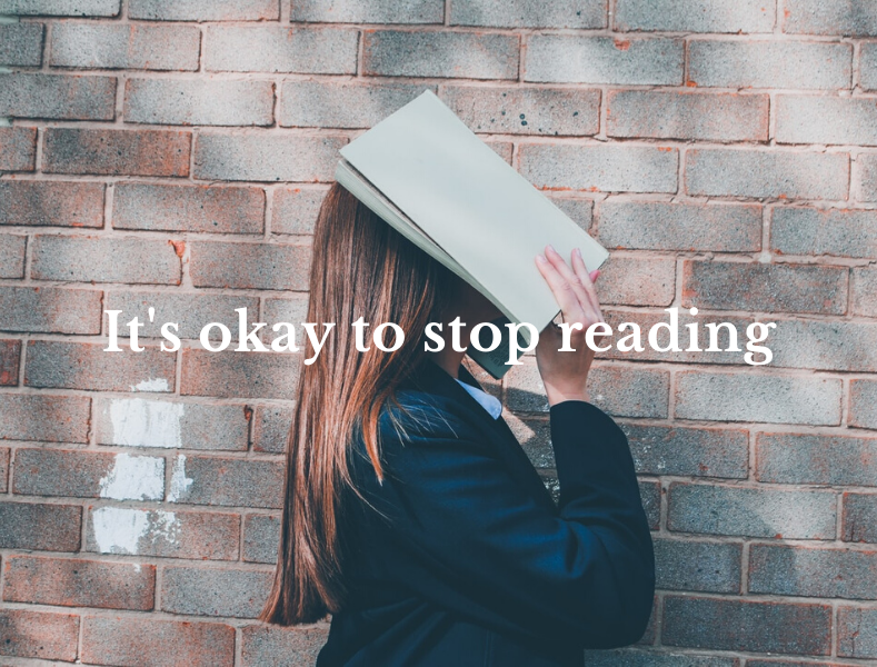 It's okay to stop reading