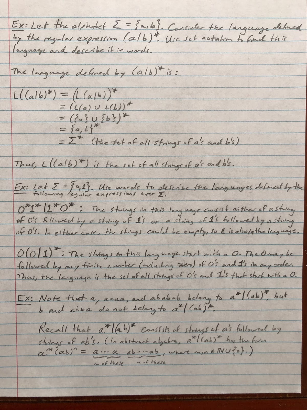 Professor Frank’s Math Blog: Advanced Discrete Math - Languages and ...