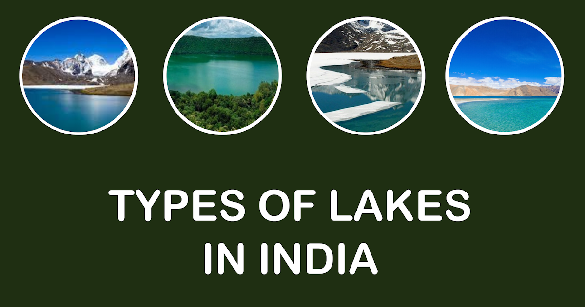 Types of Lakes in India