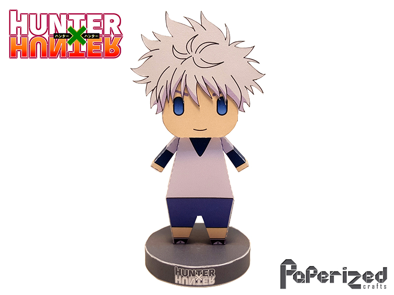 Hunter x Hunter: Killua Zoldyck Papercraft | Paperized Crafts
