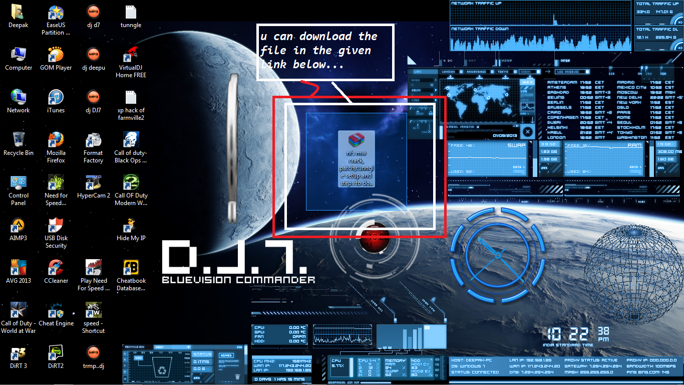 How to play NFS Mostwant in LAN using Tunngle