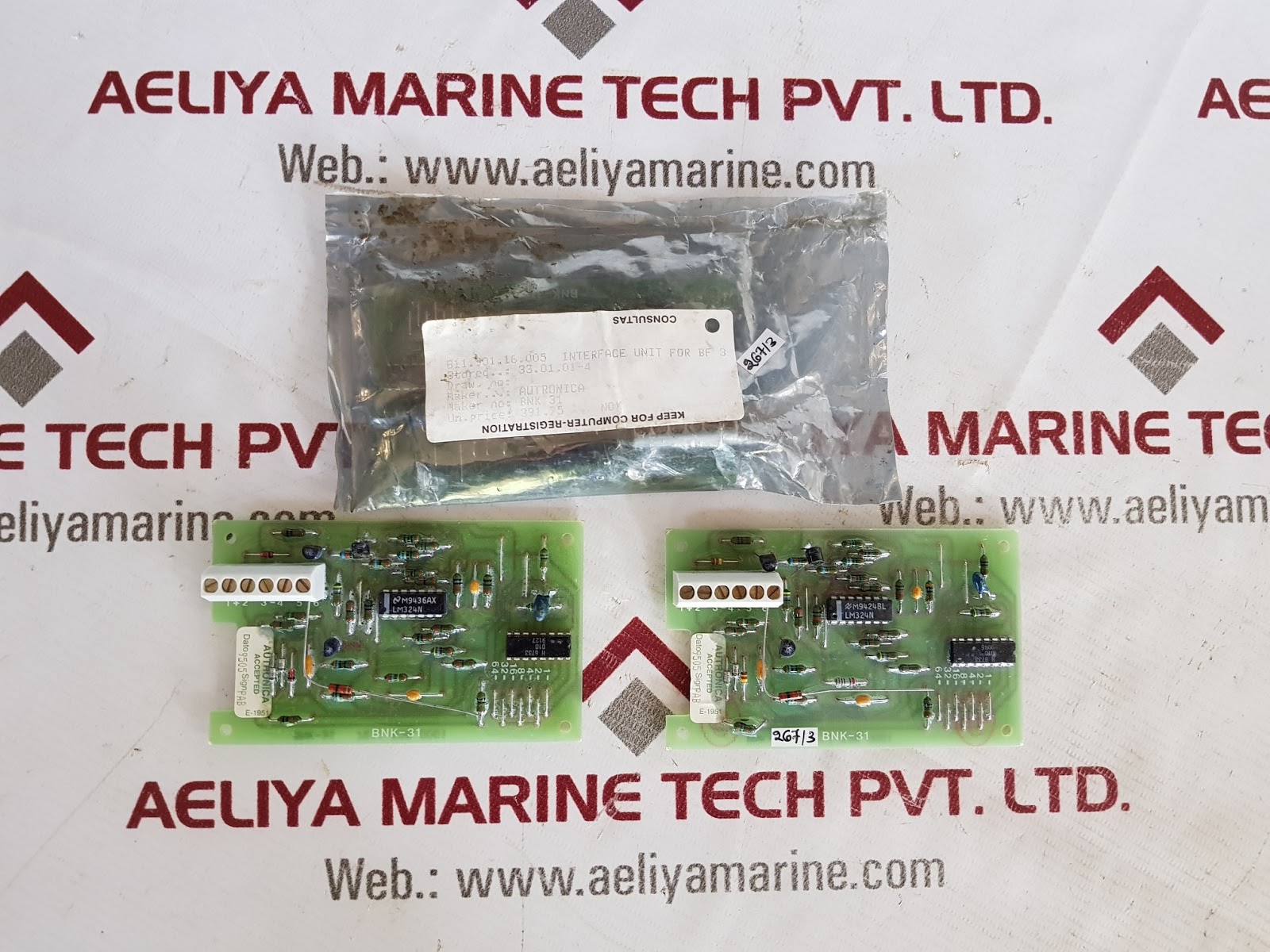 AUTRONICA BNK-31 PCB 7211-636.0001 - Aeliya Marine