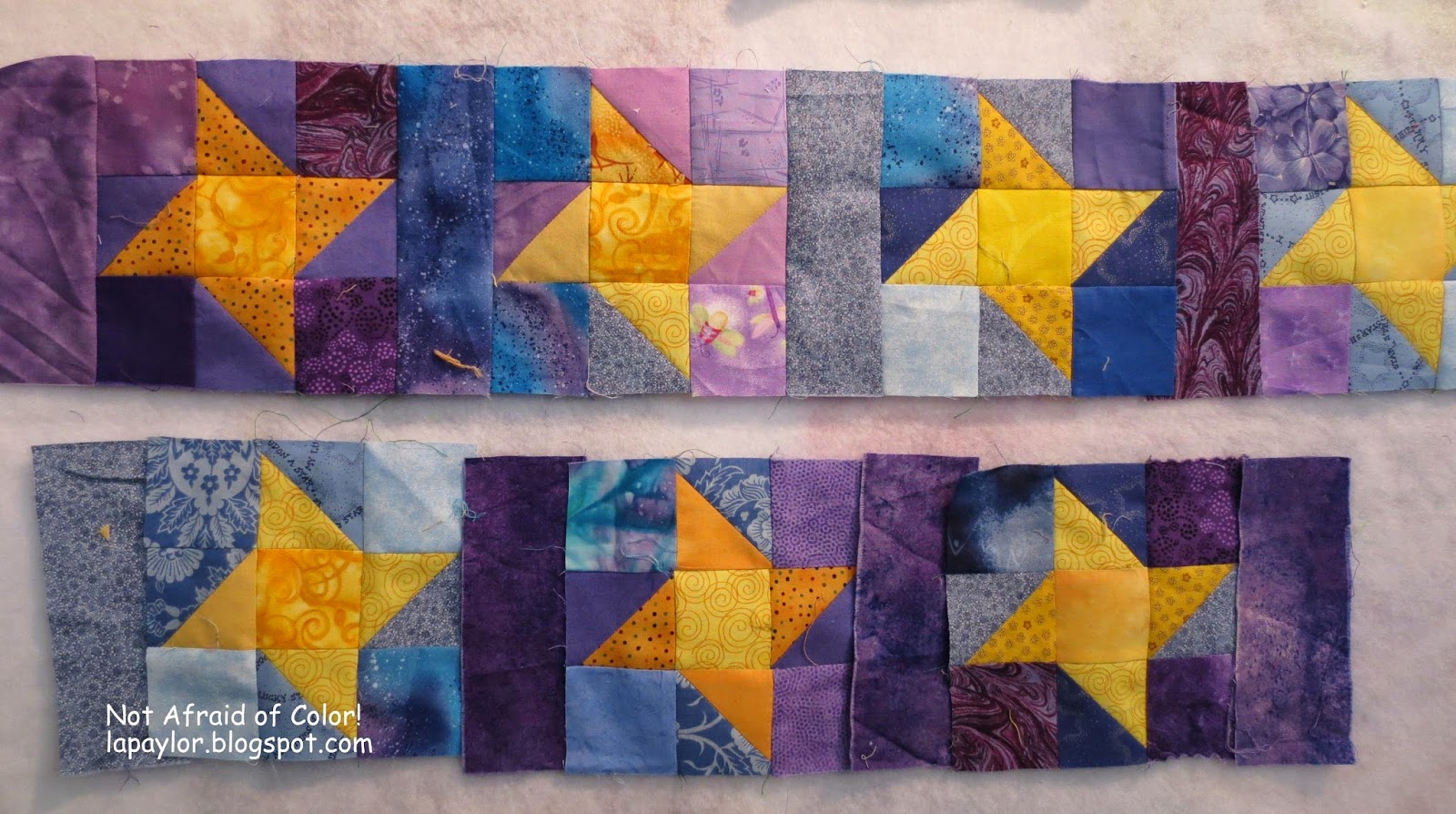 Not Afraid of Color: Purple Post