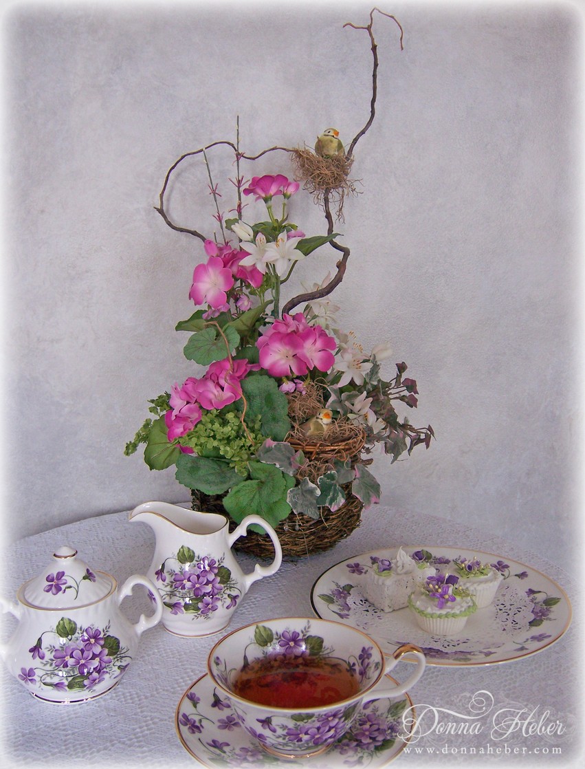 Donna's Designs: "Wild Violets" Spring Party
