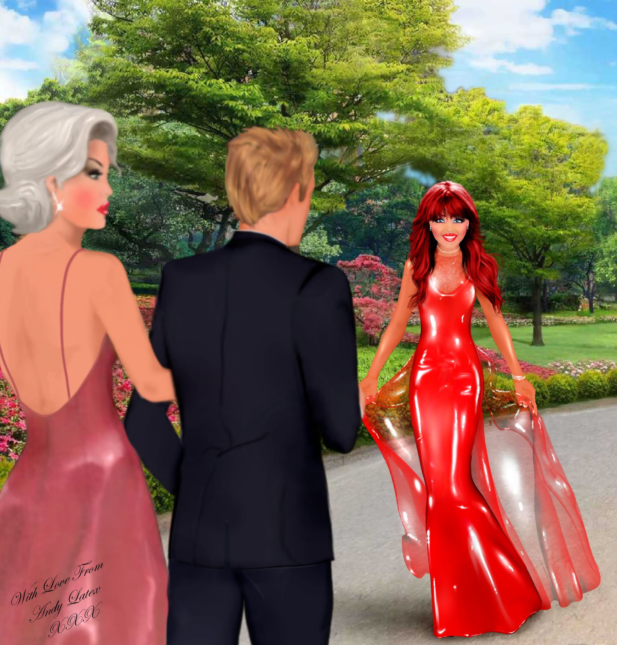 Smooth Slick n Shiny. The kinky dreams of Andy.latex.....: January 2021