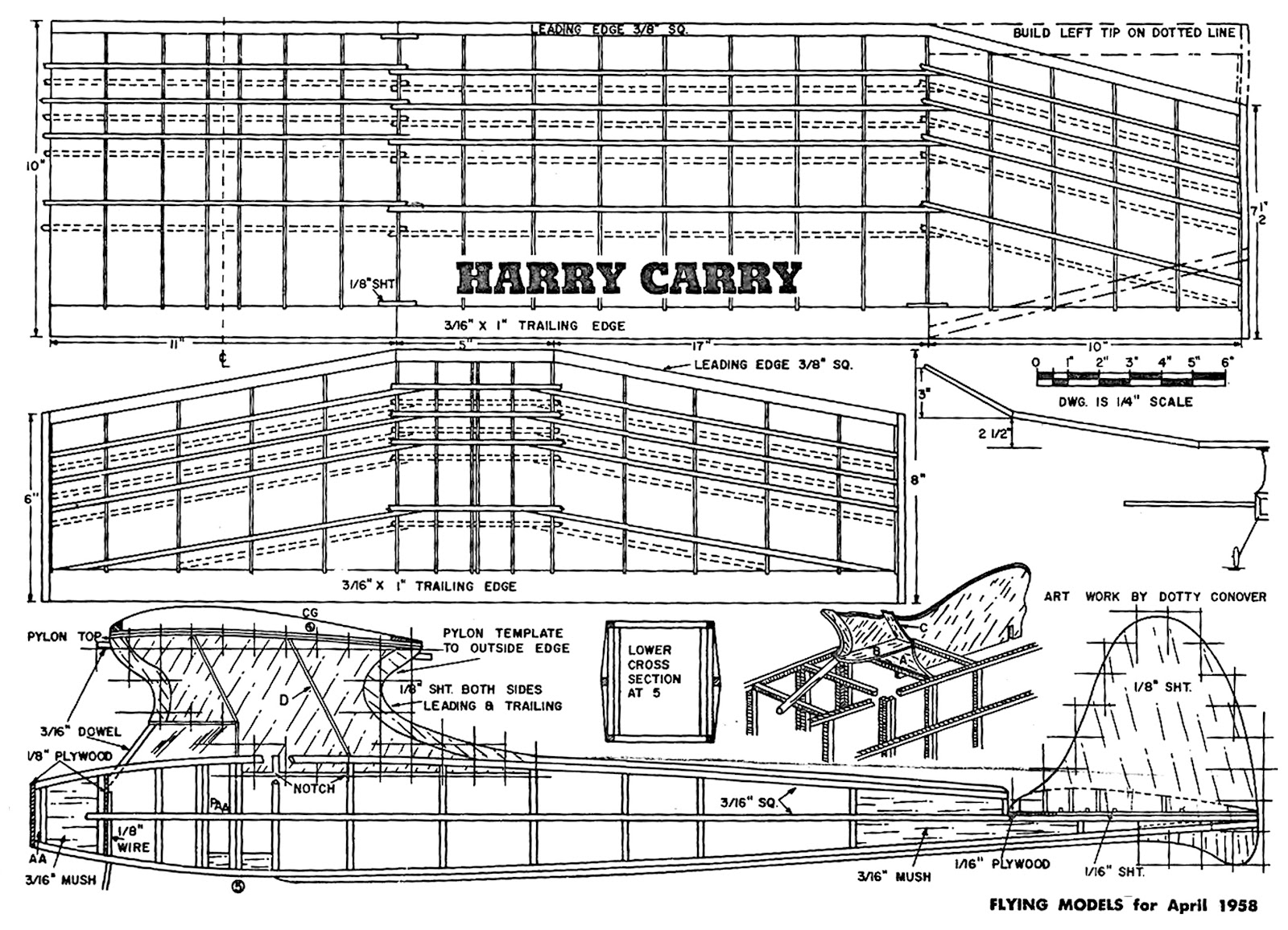 Volar Libremente - Free Flight Models Airplanes: HARRY CARRY de Harry ...
