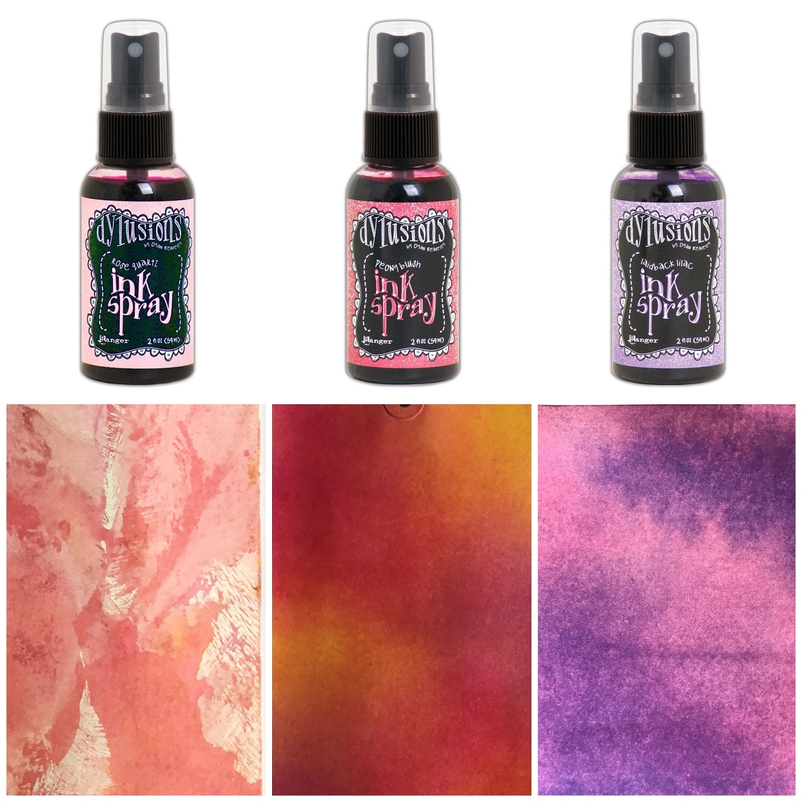 Dylan's Blog: New Dylusions Ink Sprays