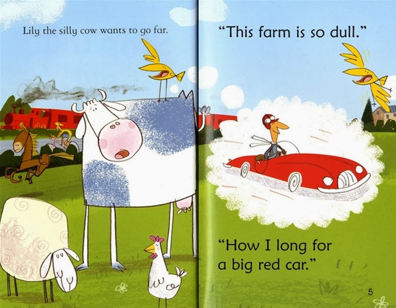 English books for kids: Stop that cow